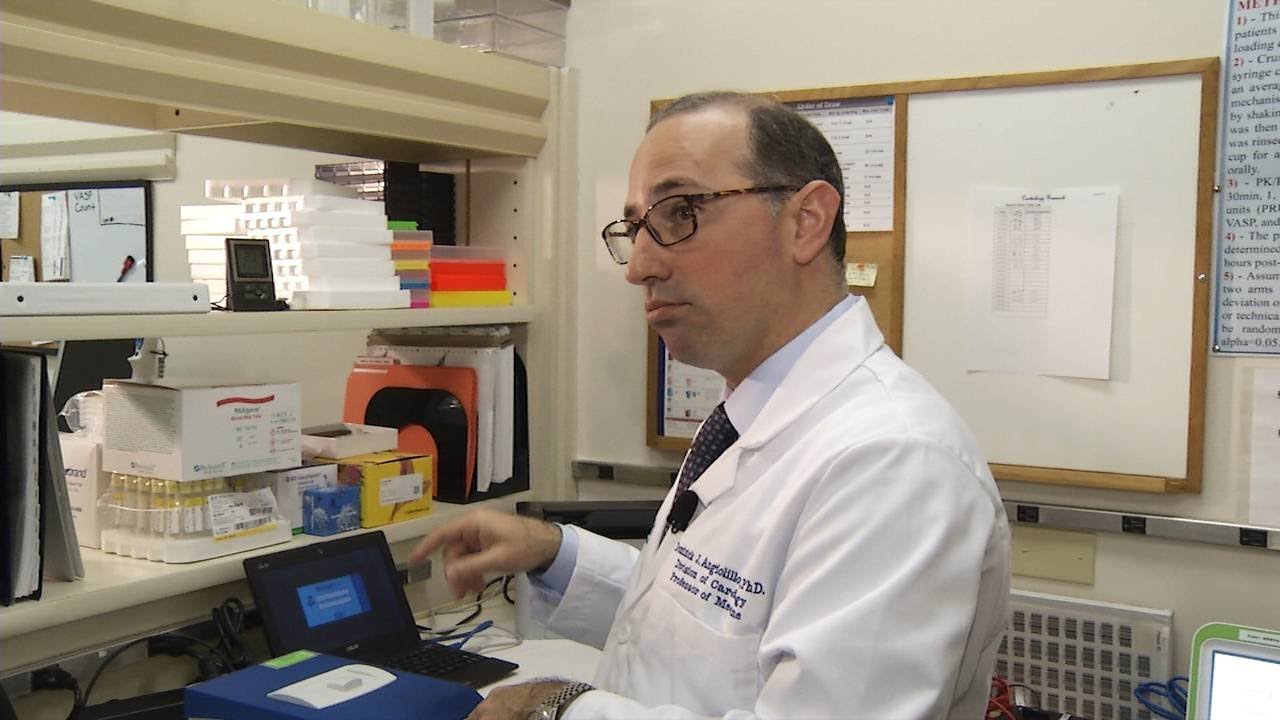 Dr. Dominick Angiolillo talks about the test - YouTube