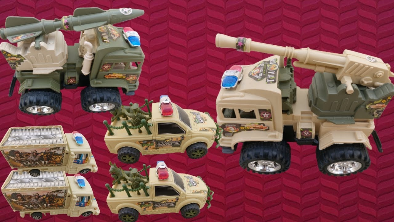 Tank for kids | Military Vehicle Toys | Tanks attacked the enemy| World ...