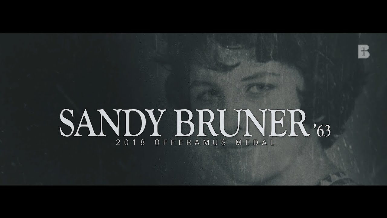 Offeramus Medal 2018: Sandy Bruner - Benedictine College - YouTube