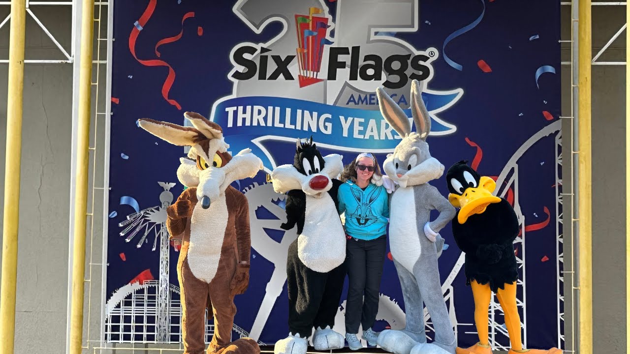 Everyday for Spring Break @ Six Flags America - YouTube