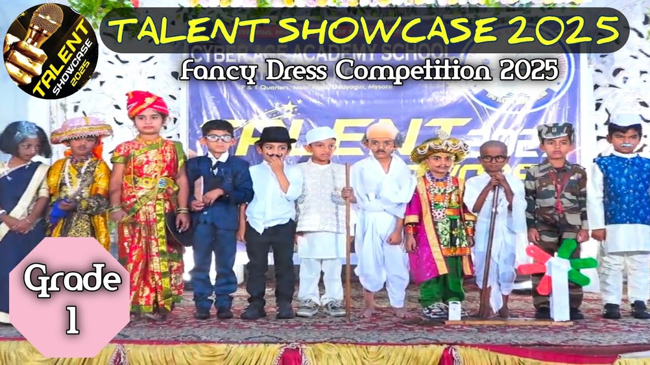 TALENT SHOWCASE 2025 | FANCY DRESS COMPETITION 2025 | GRADE-1 # ...