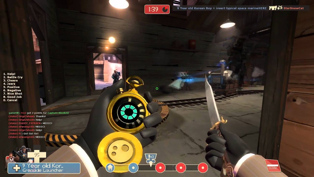 Saharan Spy Gameplay on Payload Barnblitz TF2 - YouTube