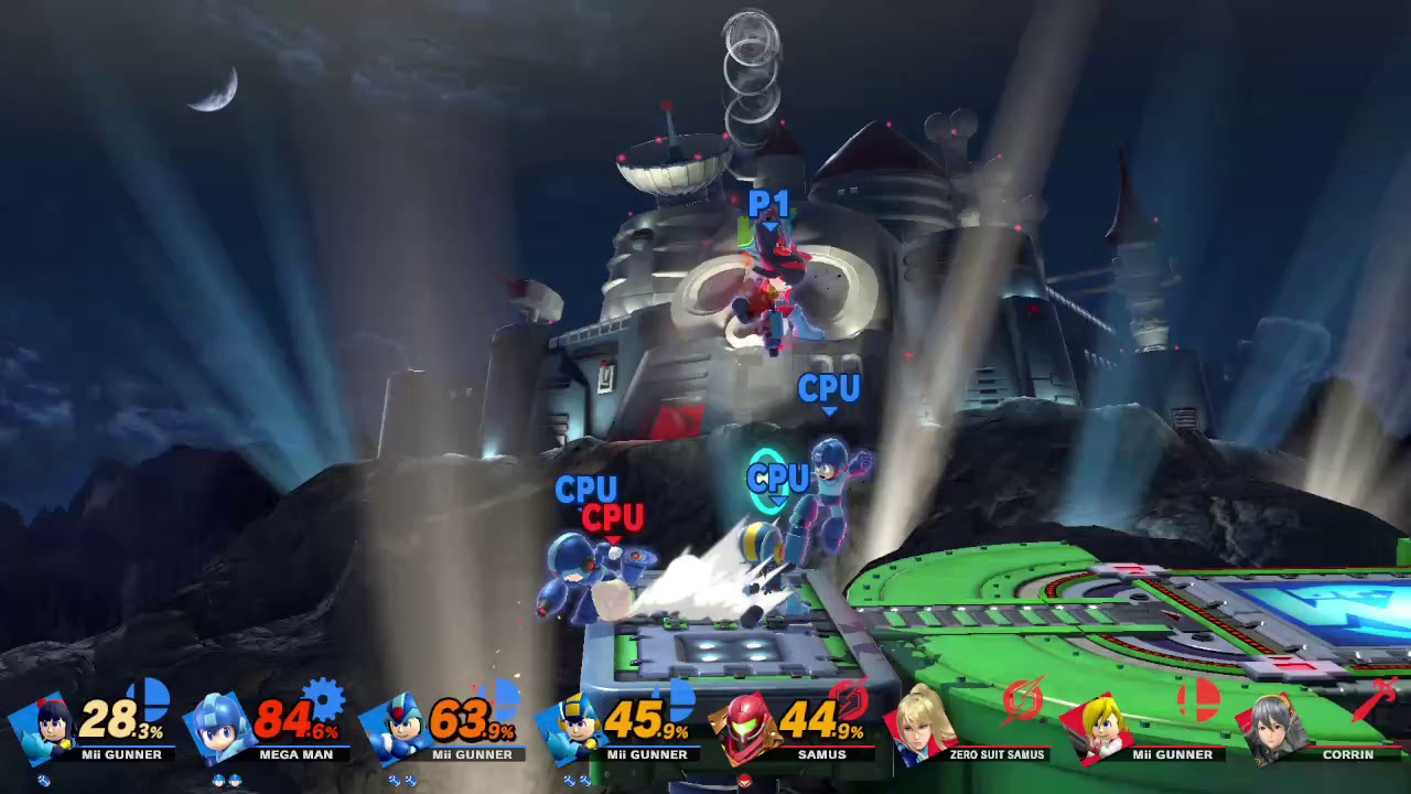 Super smash bros ultimate Megas vs - YouTube