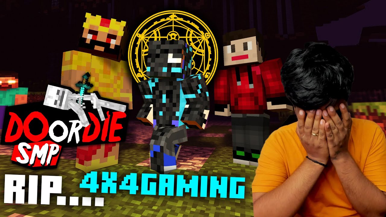 MINECRAFT (RIP 4x4gaming) वही हुआ जिसका डर था Do or Die SMP 😨… - YouTube