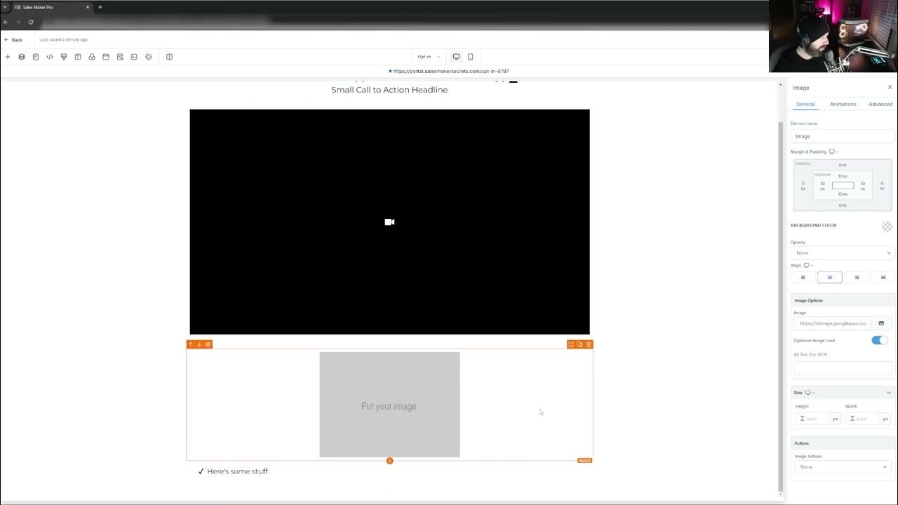 How to Create a Custom Website in Go High Level Tutorial 7/12 - How to Add a Photo or Video ...