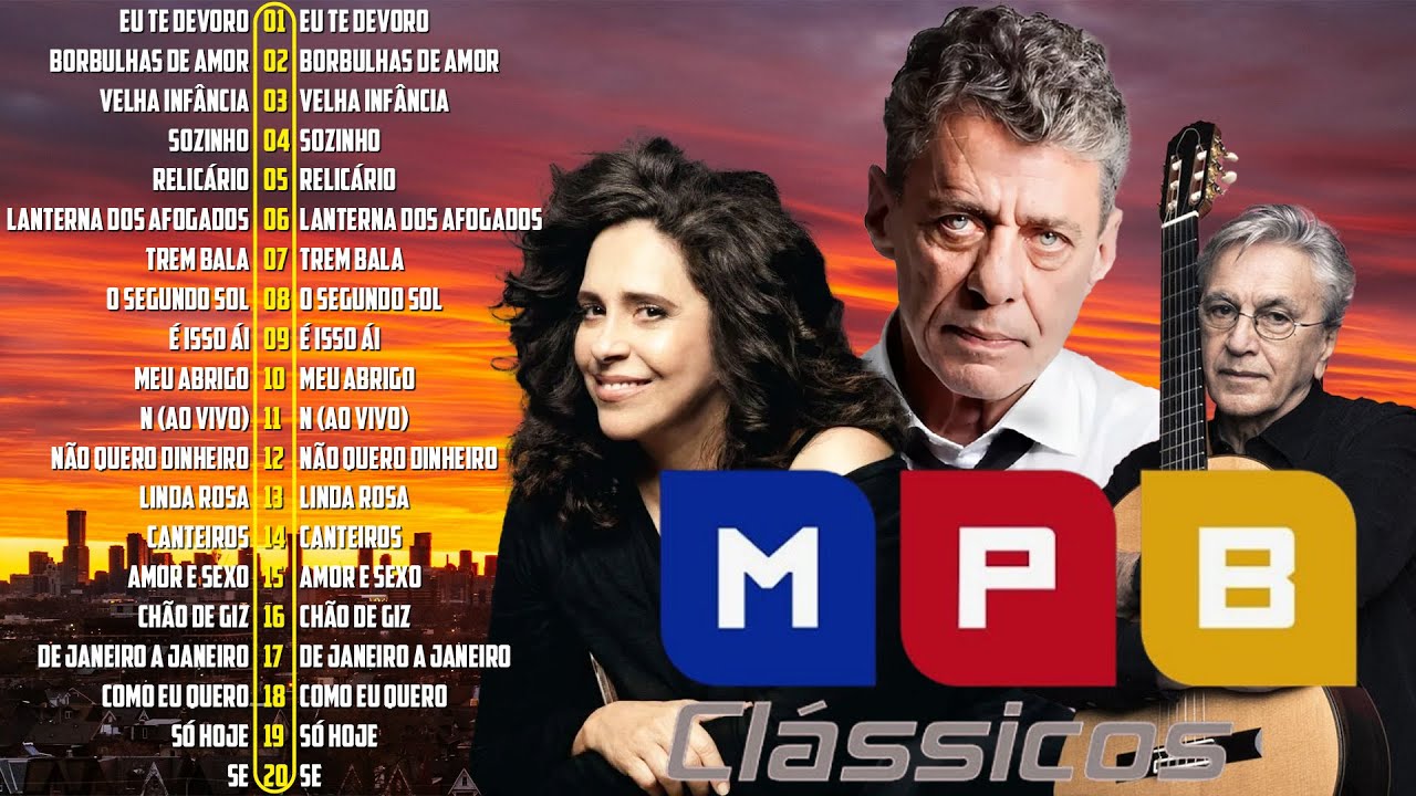 MPB As Melhores Pro Dia A Dia 2 Horas De MPB Ao Vivo | Fagner, Rita Lee ...