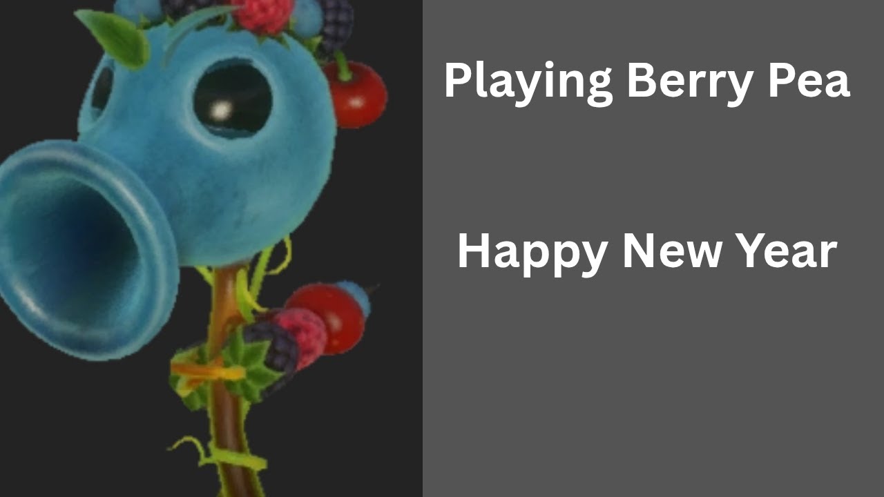 Pvz gw1 Berry shooter - YouTube