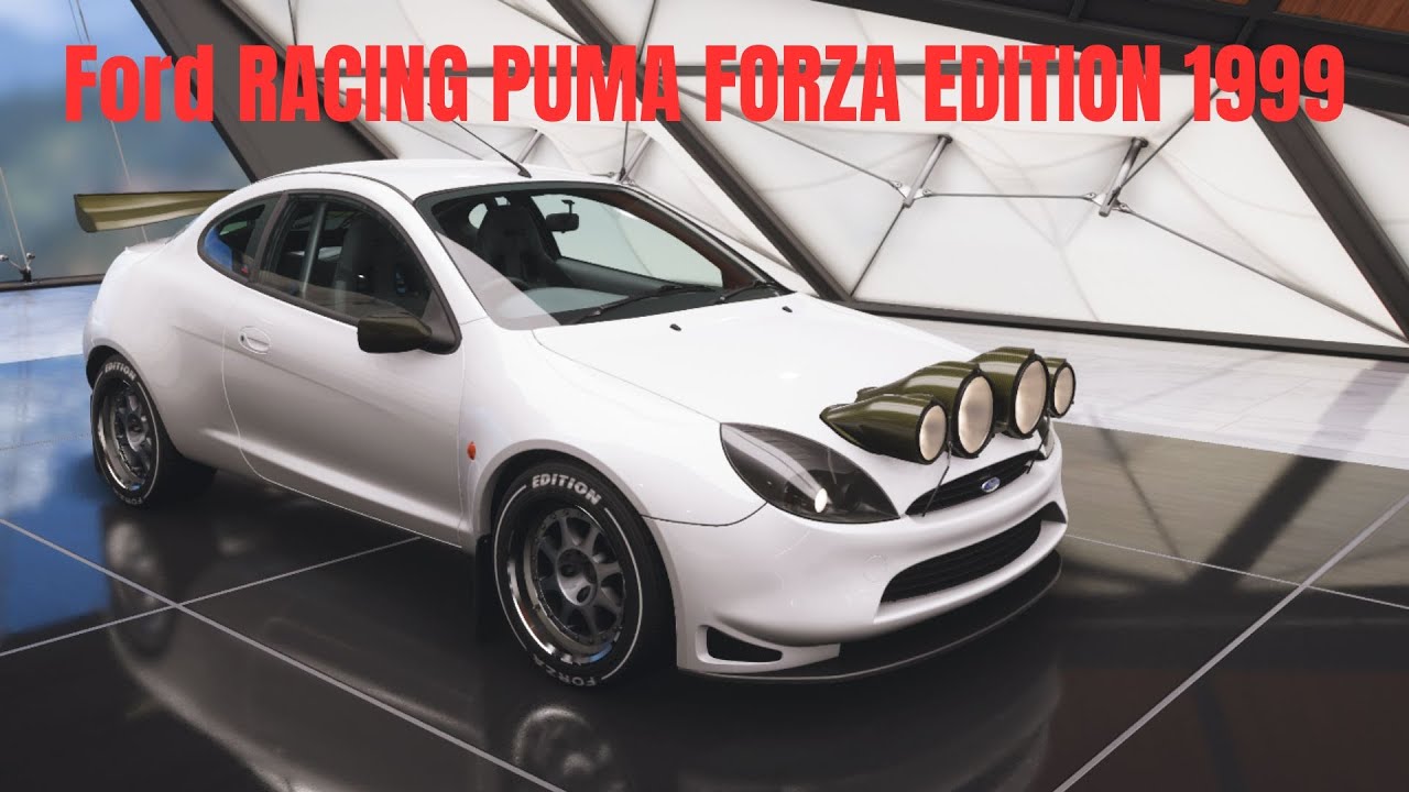 Forza Horizon 5 #Ford RACING PUMA FORZA EDITION 1999 [4K60FPS] - YouTube