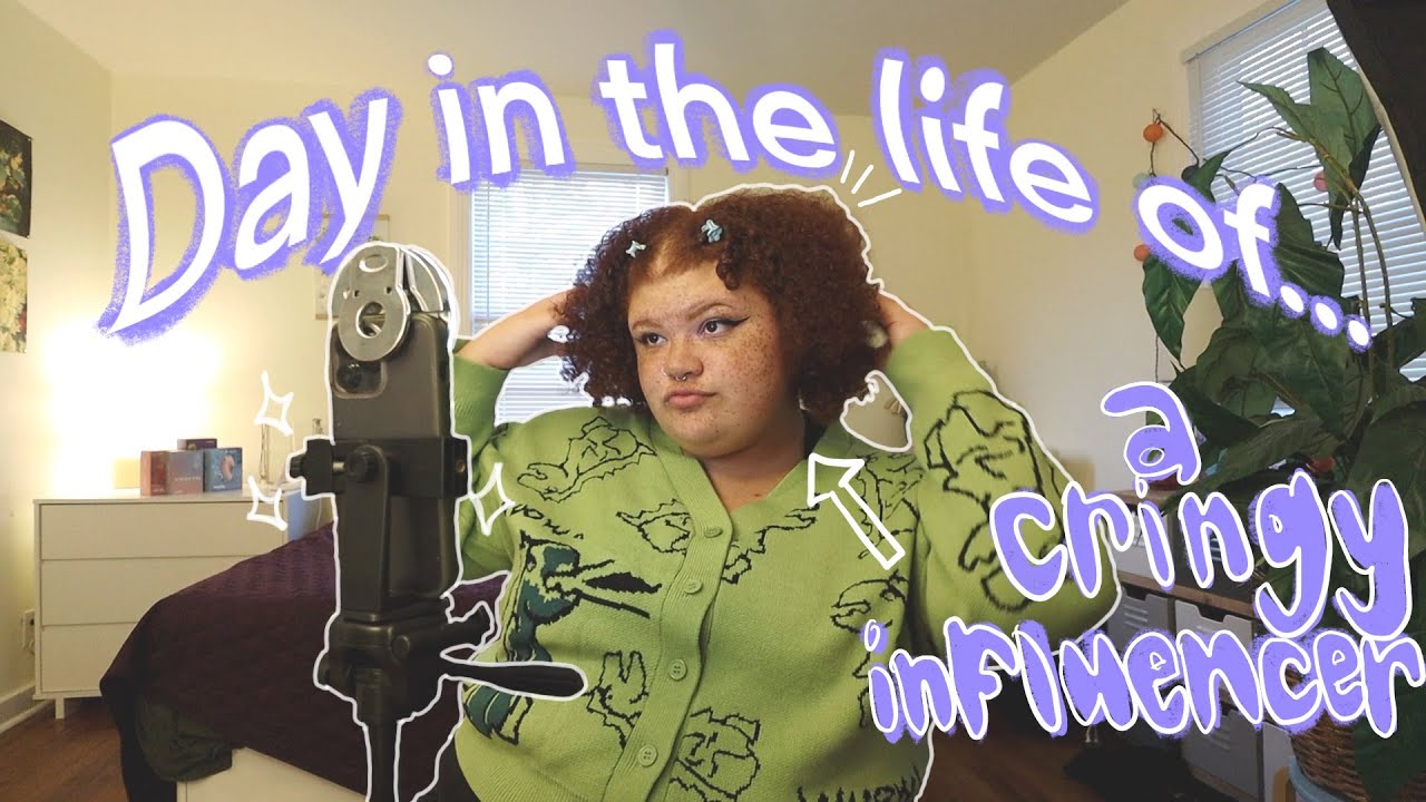 a day in the life of an INFLUENCER *cringy af* - YouTube