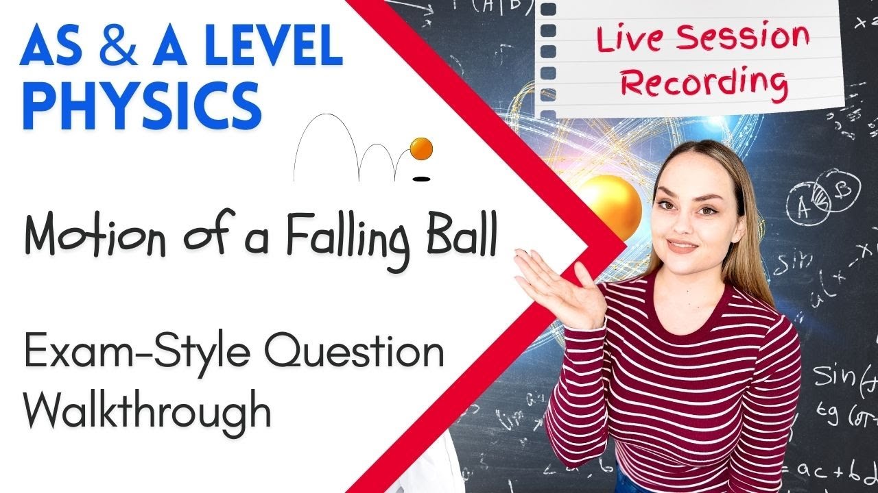 AS Level Physics | Motion of a Falling Ball (Terminal Velocity, Drag ...