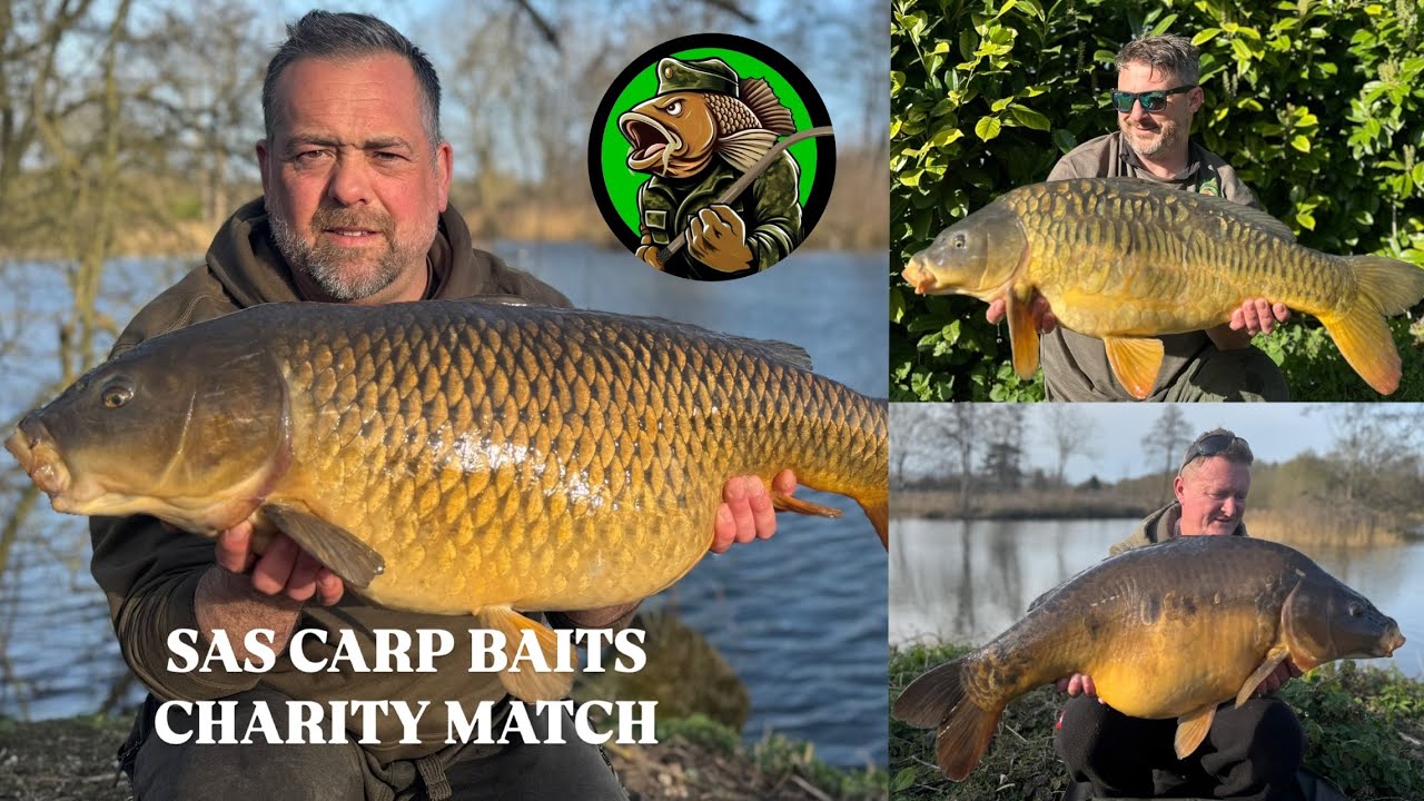 SAS Baits Carp Fishing Charity Match 2025 - YouTube