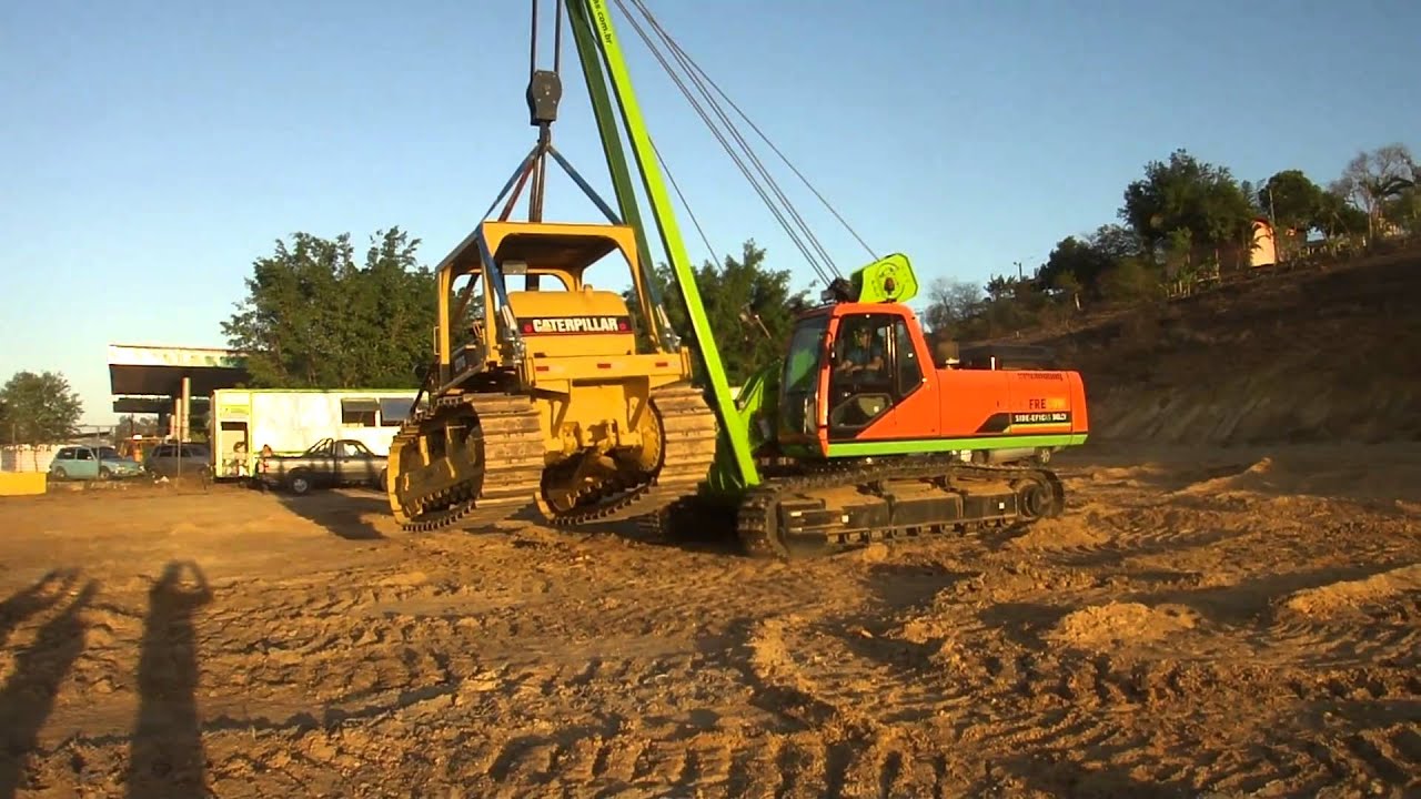 SIDEBOOM 60TON - YouTube