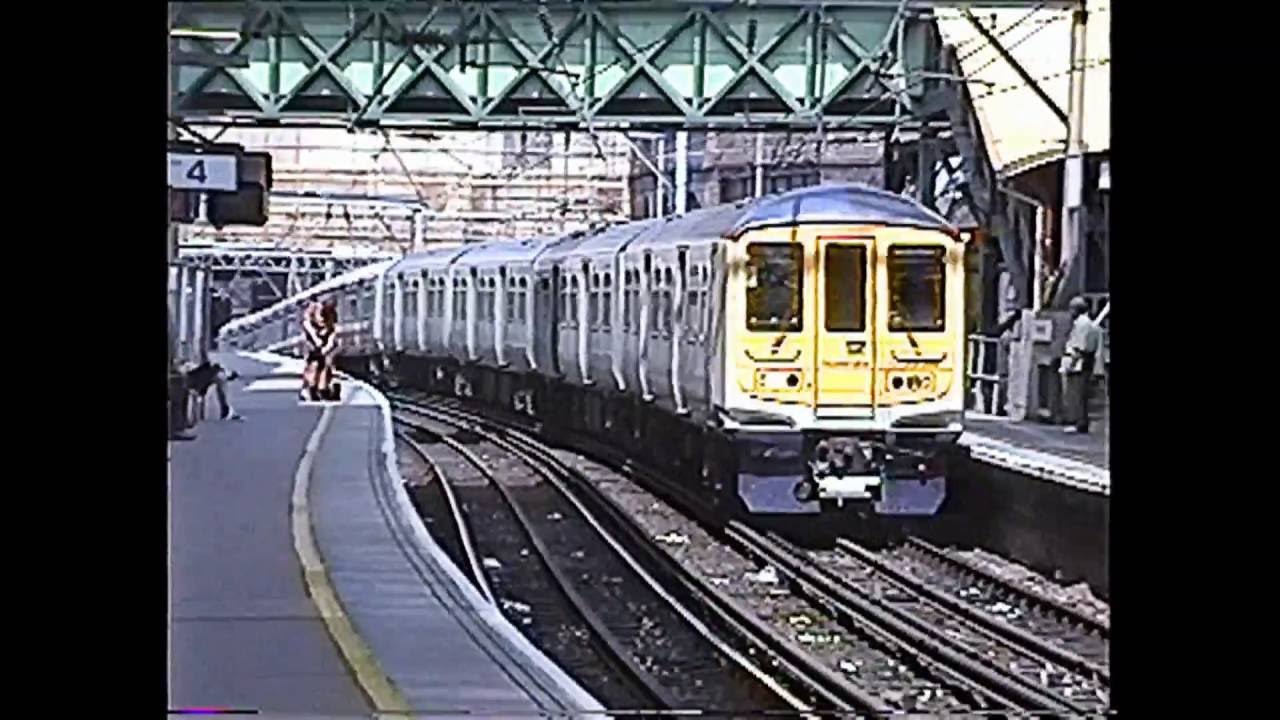 British 25Kv EMUs Classes 312 to 319 between 1992 & 2000 - YouTube