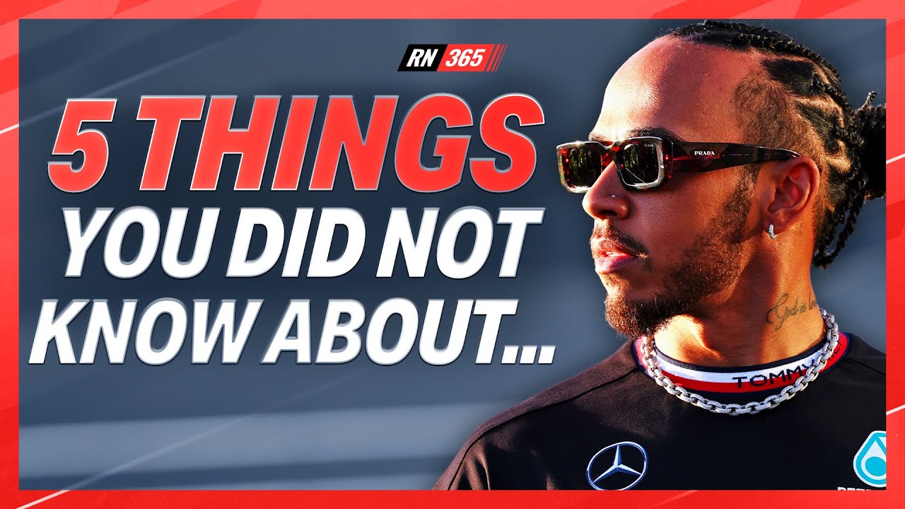 5 FACTS You Didn't Know About Lewis Hamilton - YouTube