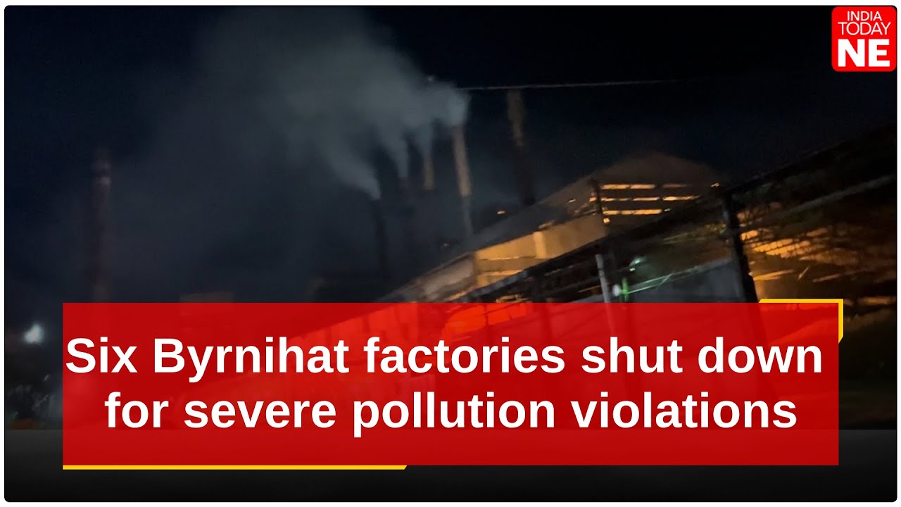 Six Byrnihat factories shut down for severe pollution violations - YouTube