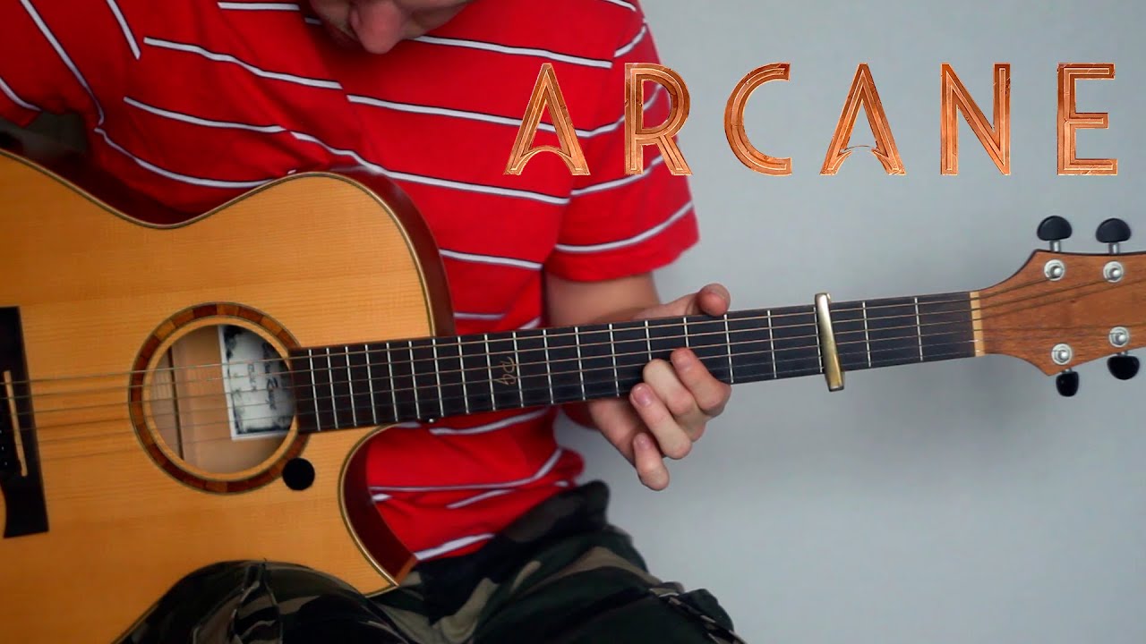 The Line - Arcane Season 2 OST - Twenty One Pilots - Fingerstyle Guitar ...