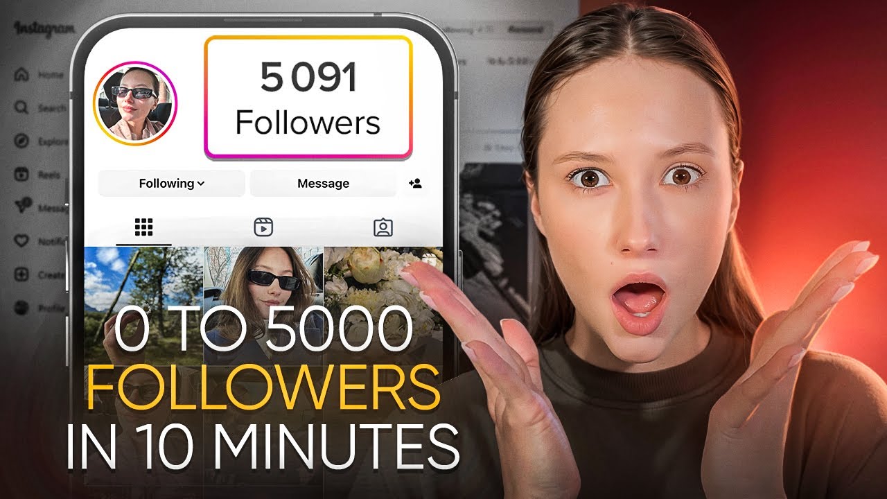 How to Get Followers on Instagram Fast: 5000 Followers in 10 Minutes 🚀 ...