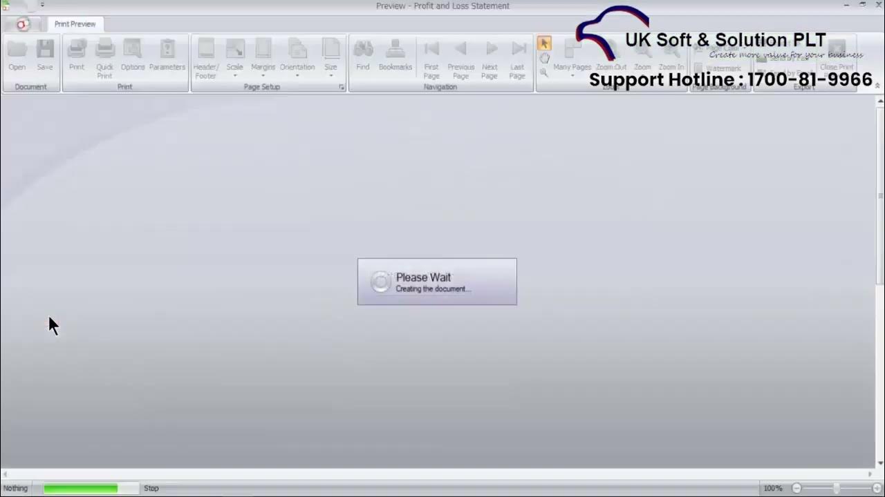 AutoCount V2: How To Check Profit and Loss Statement - YouTube