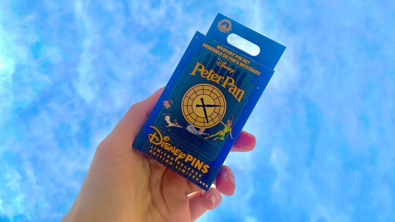 Unboxing Disney Peter Pan mystery pins - YouTube