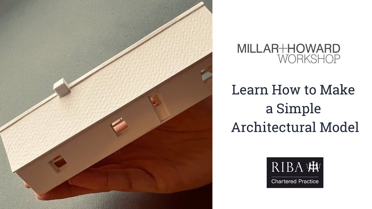Make a Simple Architectural Model - YouTube