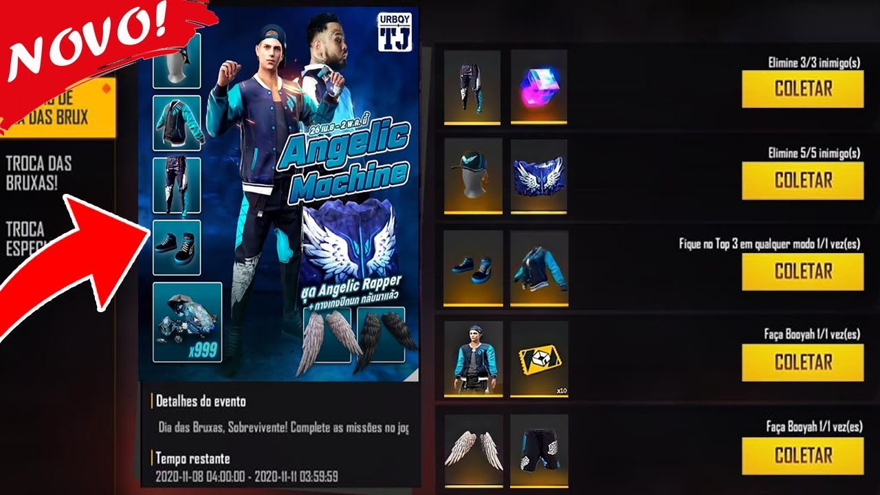 🔥 OFICIAL! CALÇA ANGELICAL DE GRAÇA NO EVENTO! ITENS ANGELICAIS NO ...