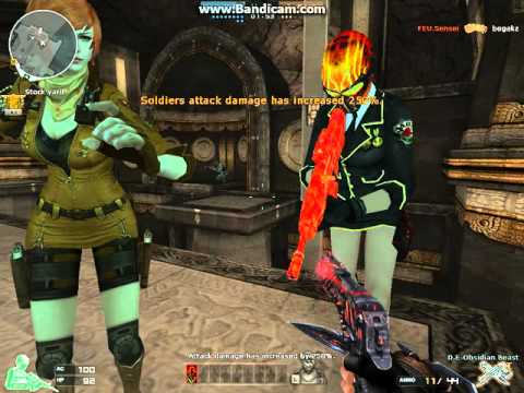 CrossFire Philippines M82A1 Obsidian Beast And RPK Infernal Zombie Game Play Part 1