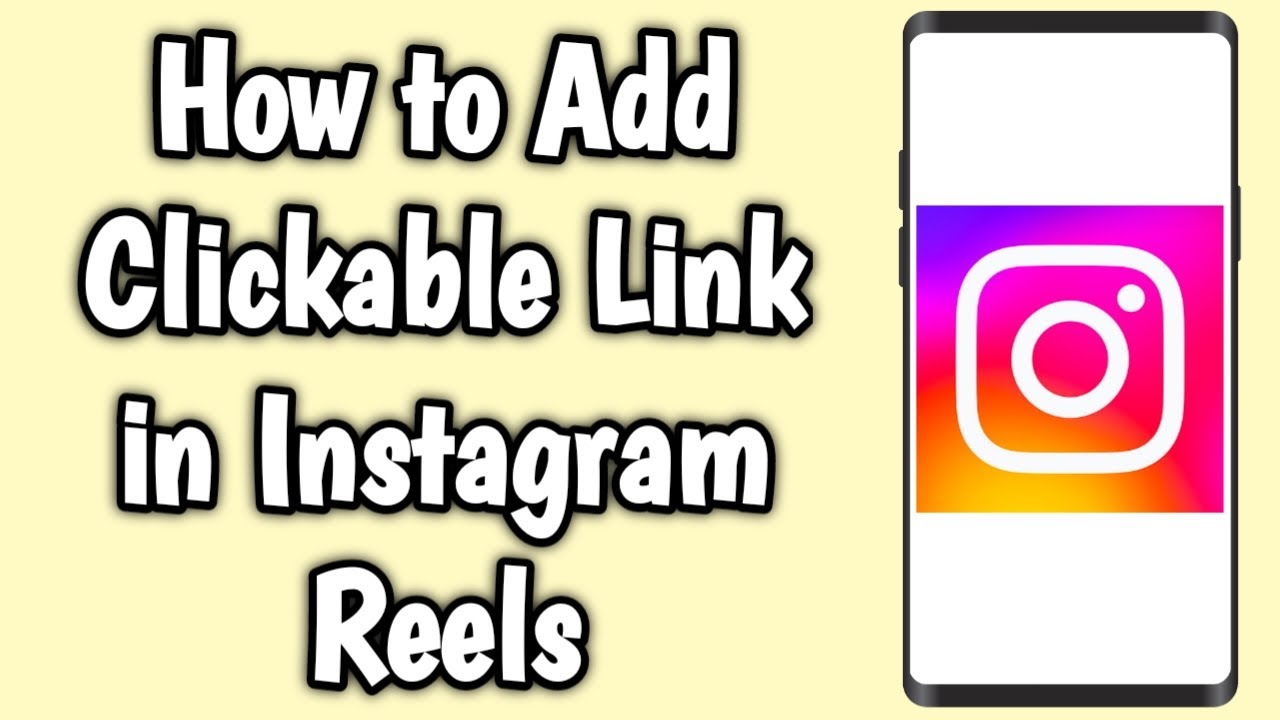 How To Add Clickable Link In Instagram Reels YouTube how-to-add-clickable-link-in-instagram-reels-youtube