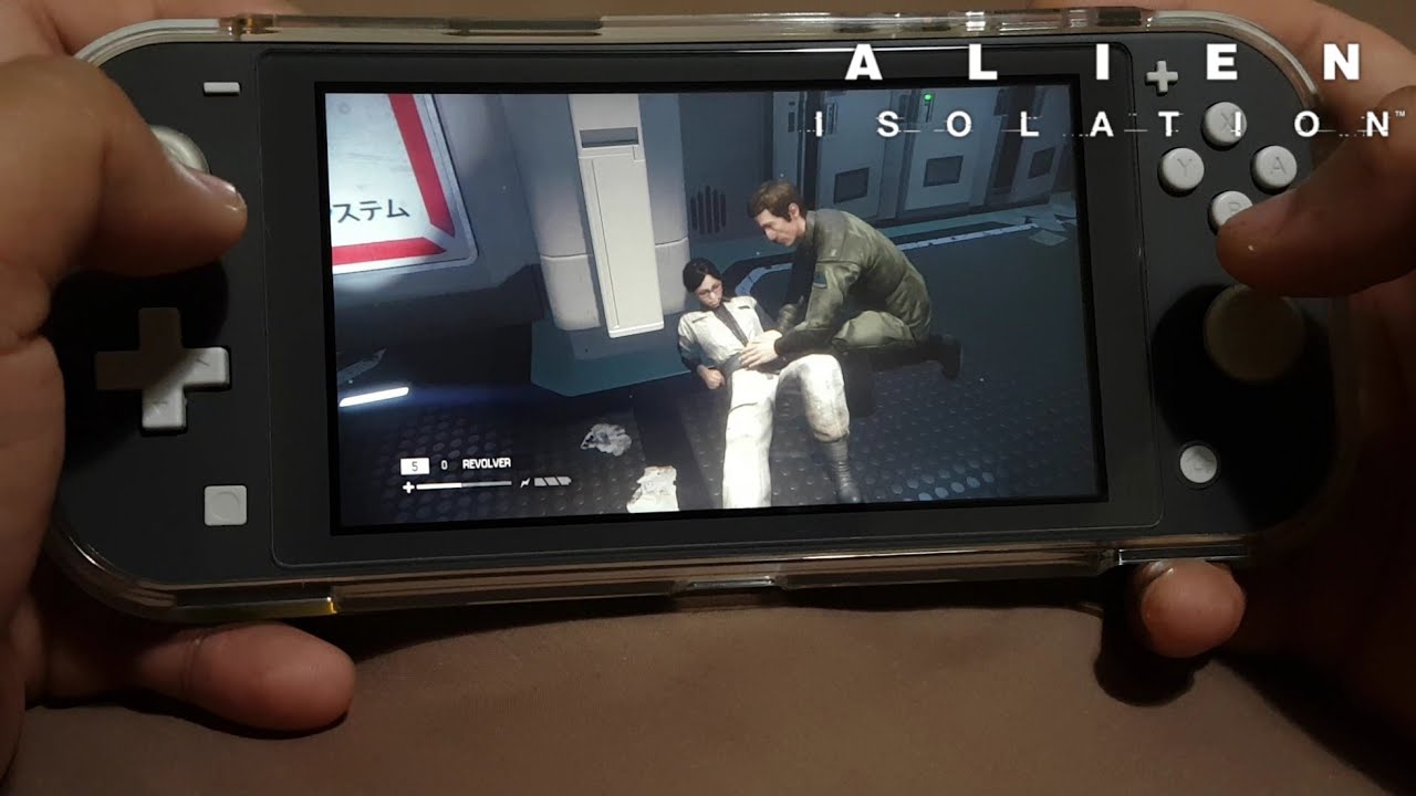 Alien Isolation on Nintendo Switch Lite Part 9 - YouTube