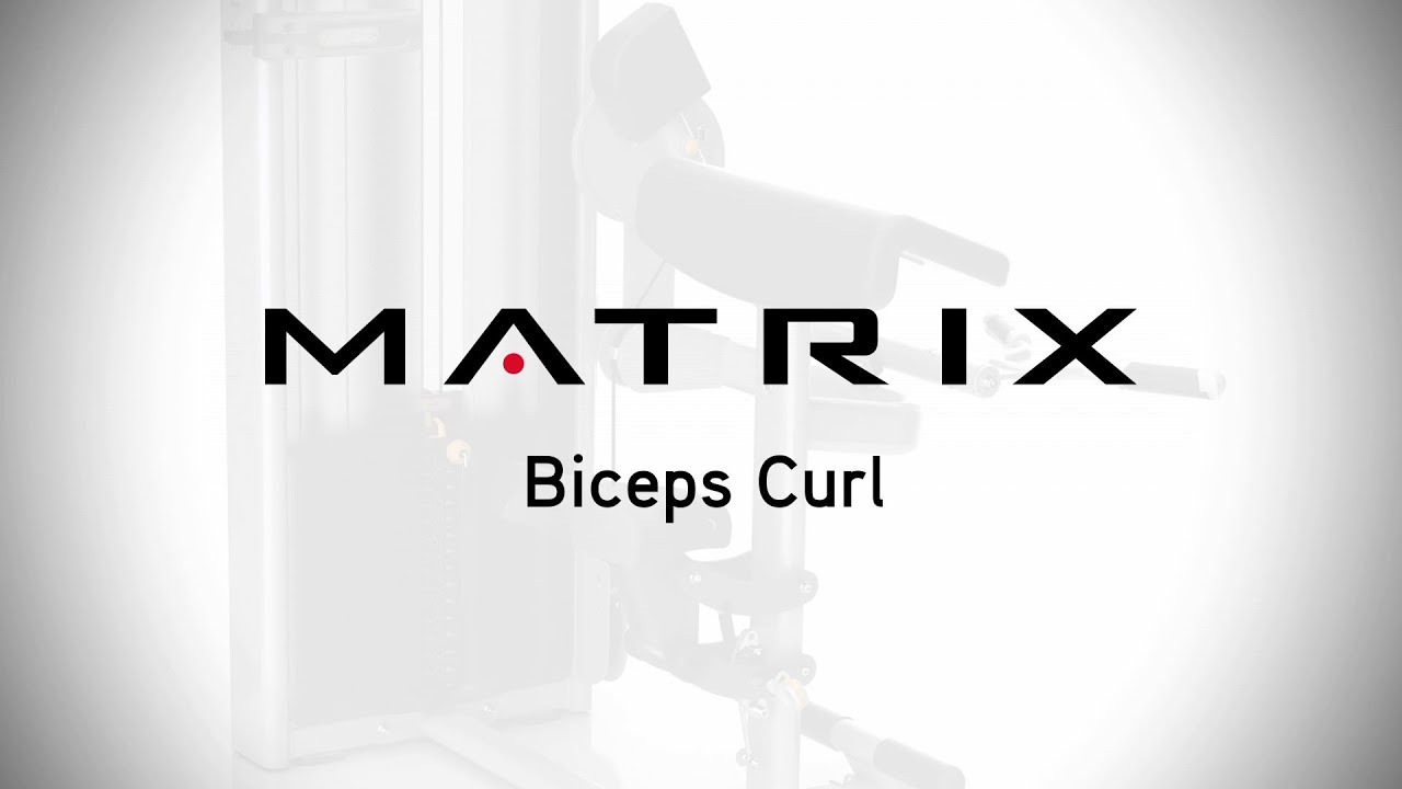 Matrix Fitness | Versa Series | Biceps Curl | Setup & Movements - YouTube