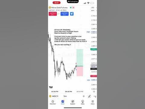 How to place a futures trade, how to connect your broker tradovate to trading view & challenge ...