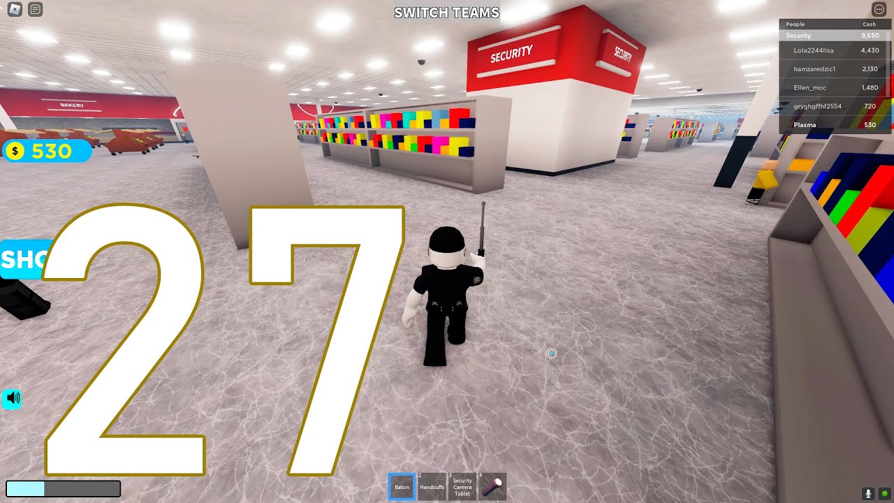 Security Guard Simulator - ROBLOX game 26 - YouTube