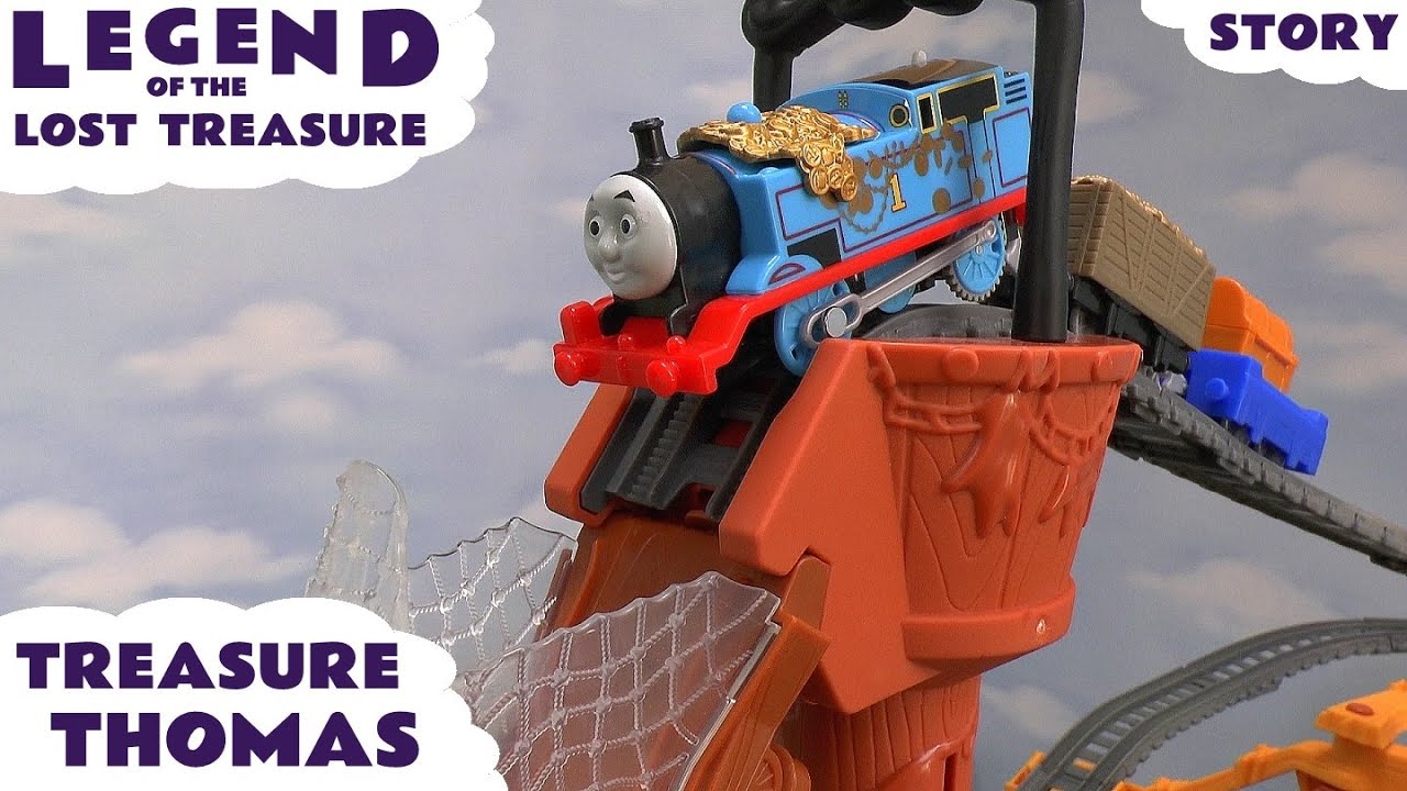 Thomas and Friends Treasure Thomas Toy Train Story - YouTube