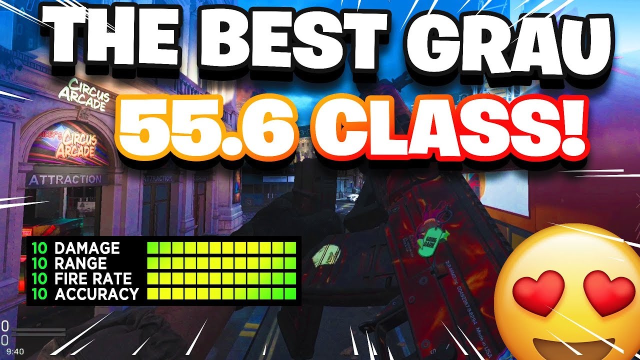 "THE BEST GRAU 5.56 CLASS" Setup - Modern Warfare "No RECOIL GRAU CLASS ...