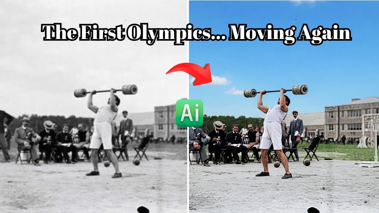 The First Olympics in Motion – 1896 Athens Recreated with AI Animation ...