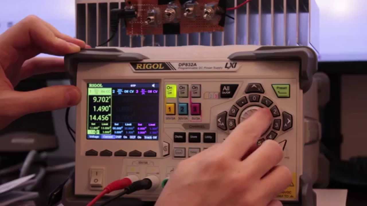 Gigavolt #7 - Rigol DP832A Unboxing and Hands-On - YouTube