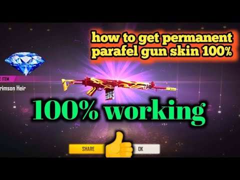 HOW TO GET PERMANENT PARAFEL GUN SKIN!! PERMANENT ପାରାଫେଲ୍ ଗନ୍ ସ୍କିନ୍ ...