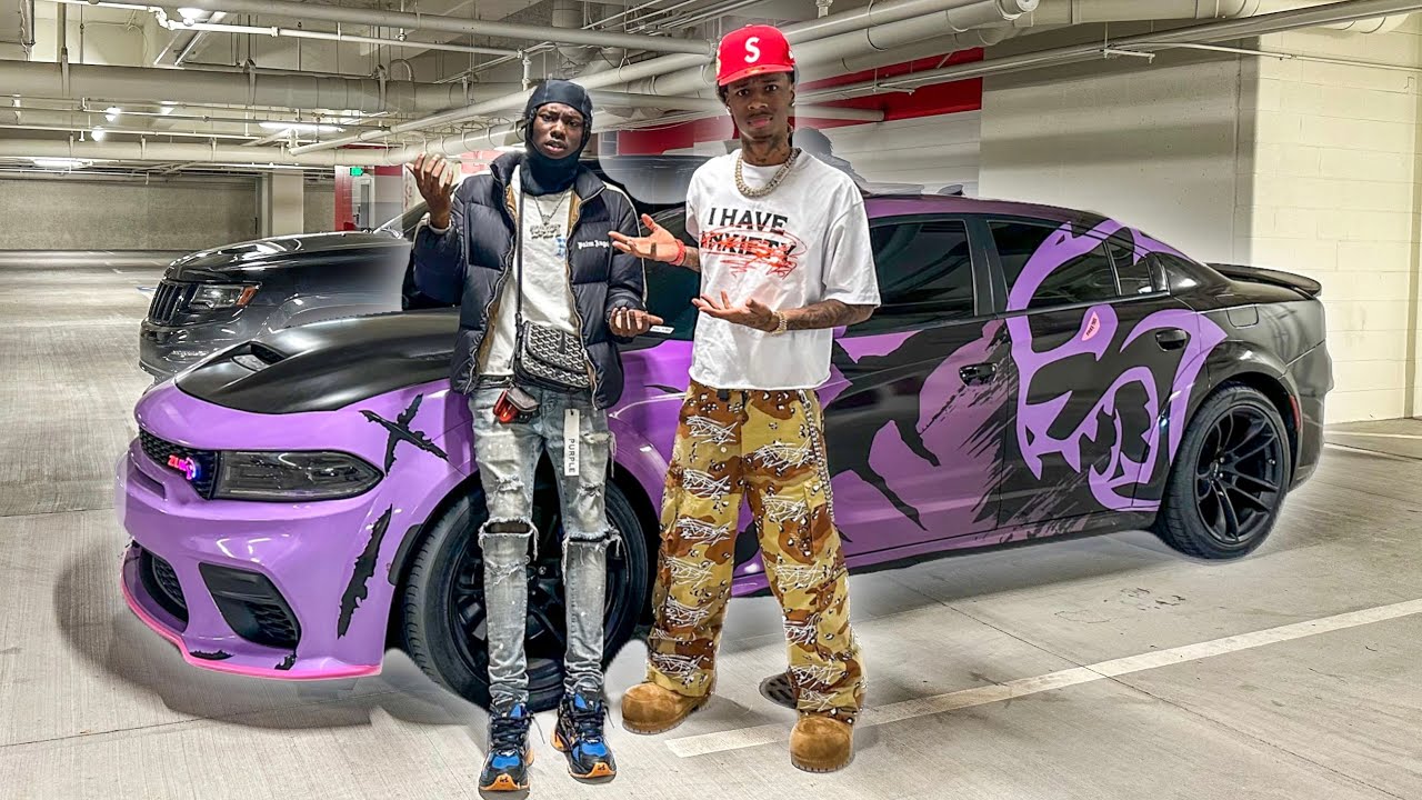 QUAN CONFRONTED ME ABOUT MY HELLCAT WRAP - YouTube