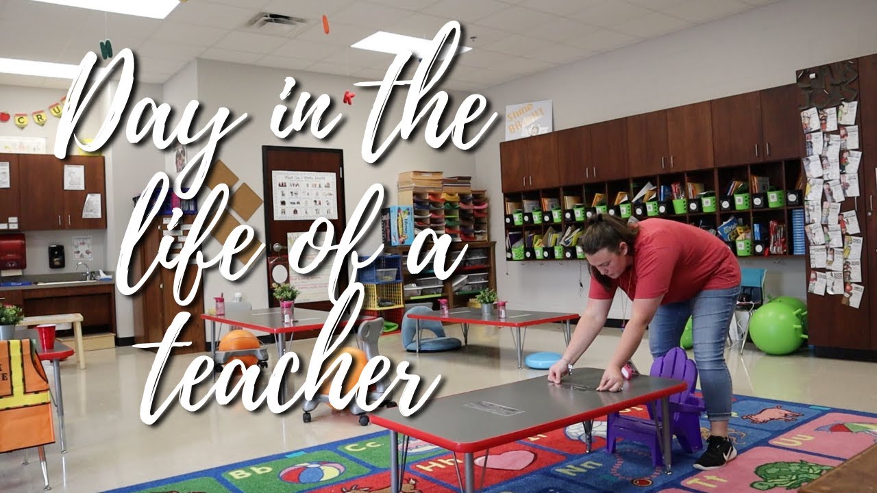 DAY IN THE LIFE OF A TEACHER | DITL of a Kindergarten Teacher - YouTube