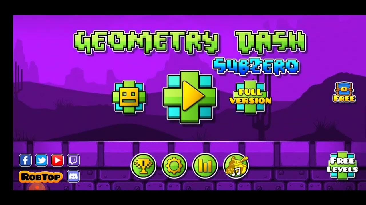 juego geometri dash - YouTube