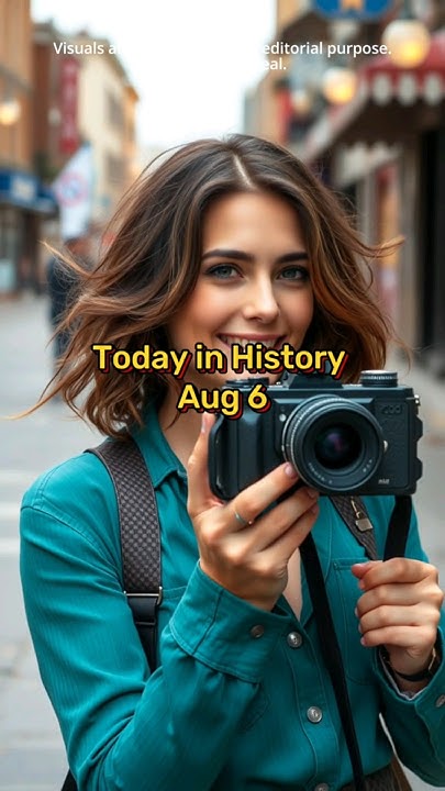 Today in History-Aug 6 #history #facts #viral #shorts - YouTube