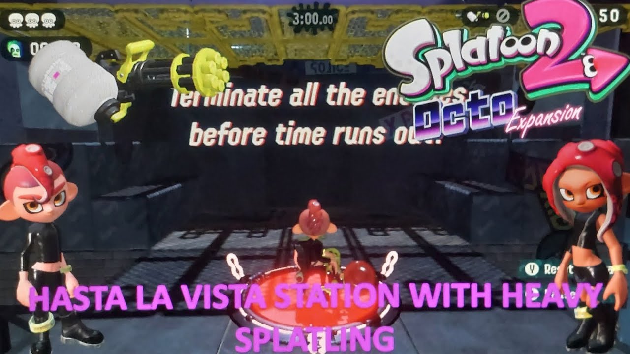 Splatoon 2: Octo Expansion - Hasta La Vista Station with Heavy ...