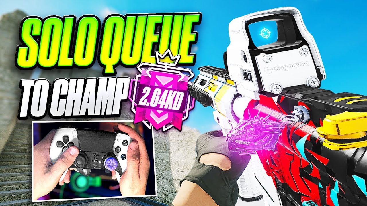 (HANDCAM) How to SOLO QUEUE to Champion - Console Rainbow Six Siege ...