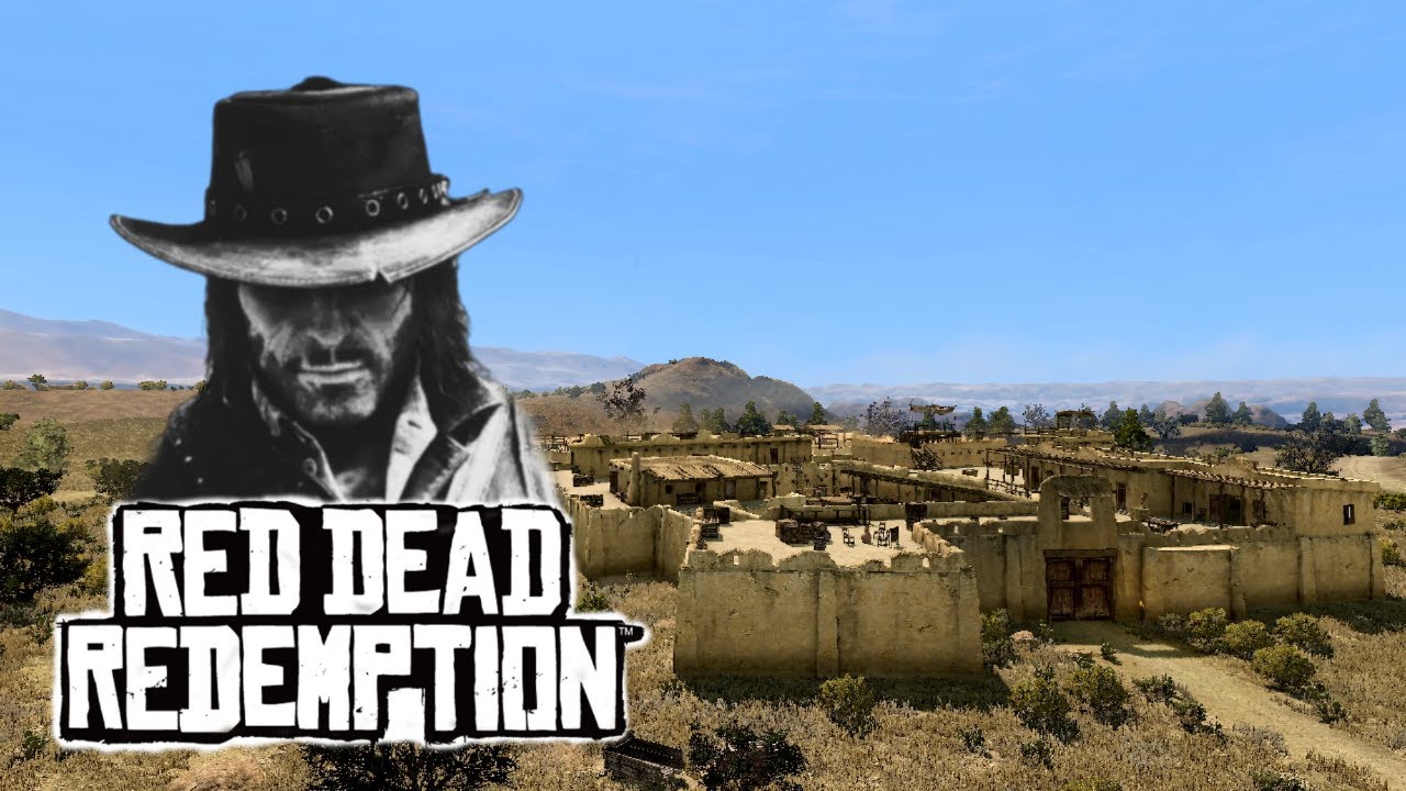 Red Dead Redemption 1 PC - Rare Movement at Fort Mercer Caught in ...