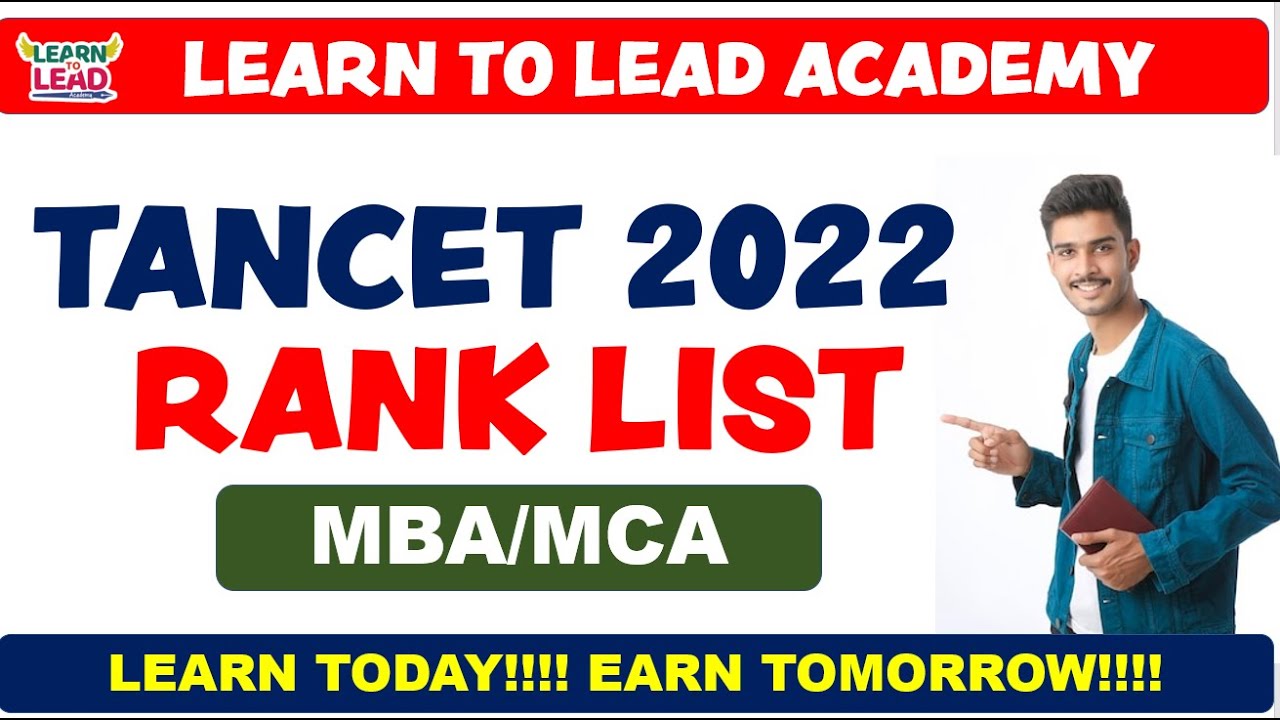 CHECK YOUR RANK IN TANCET 2022 | OFFICIAL RANK LIST | # ...