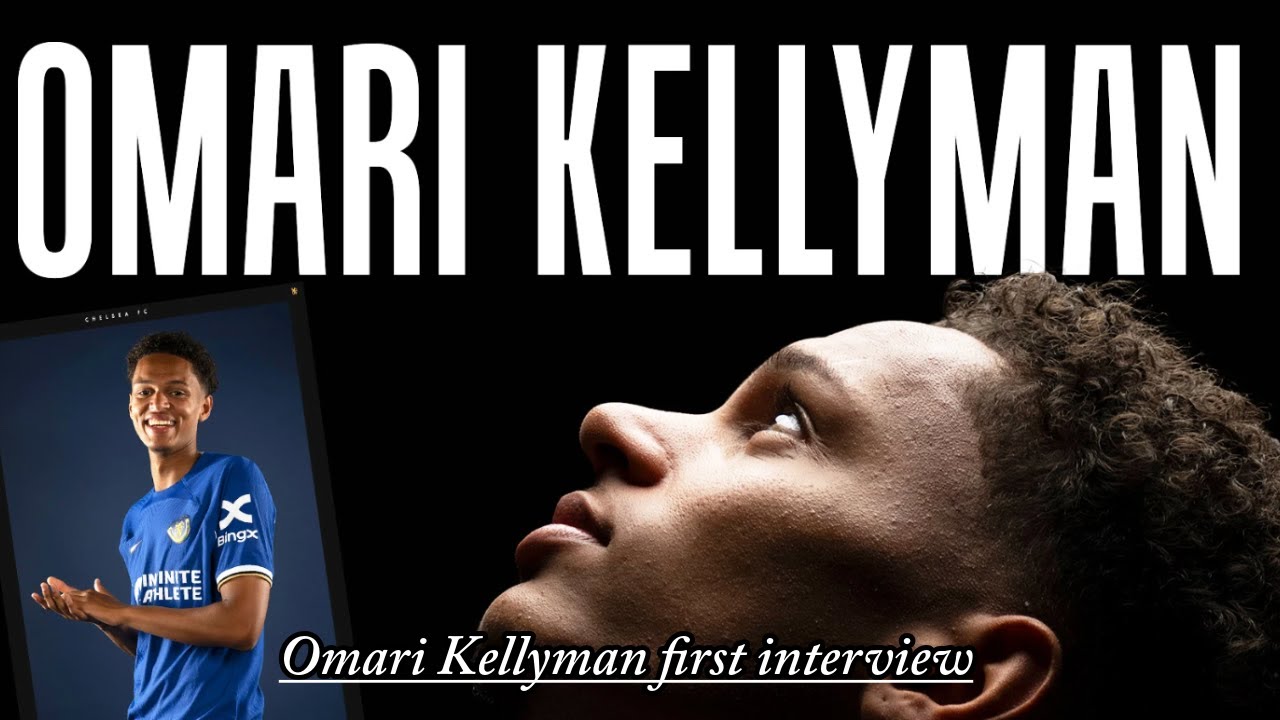 Omari Kellyman first interview at Chelsea - YouTube