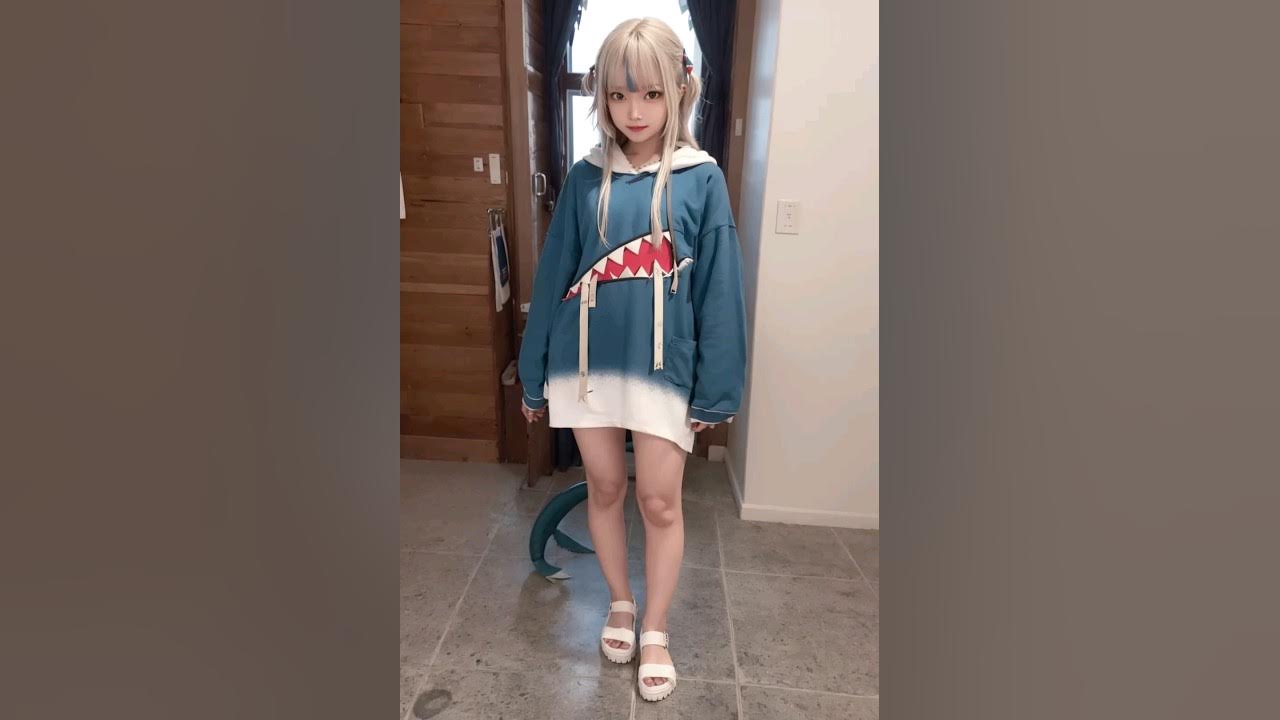 Hololive Gawr Gura realistic AI Generated - YouTube