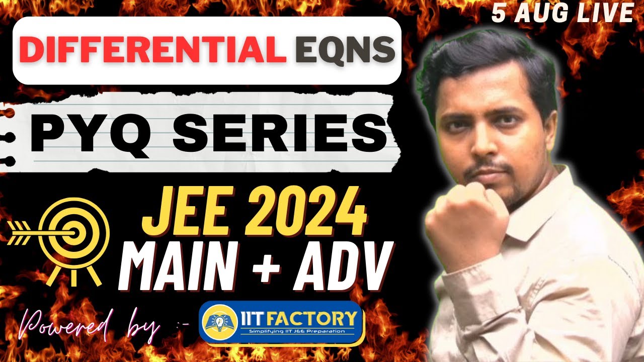 PYQ JEE MAIN 2023 | Mathematics | Differential Eqns| By : Keshaw Sir ...
