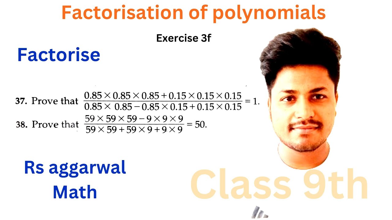 37. prove that (0.85×0.85×0.85+0.15×0.15×0.15)/(0.85×0.85-0.85×0.15+0. ...