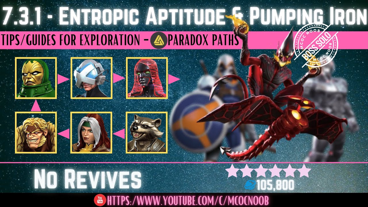 MCOC: Act 7.3.1 - Paradox, Entropic Aptitude, Quantum Immunity ...