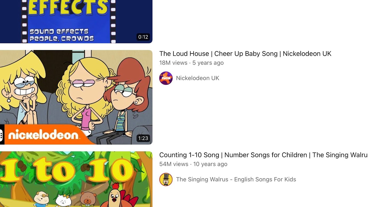 My reaction I got recommended by the loud house for the 2nd time - YouTube